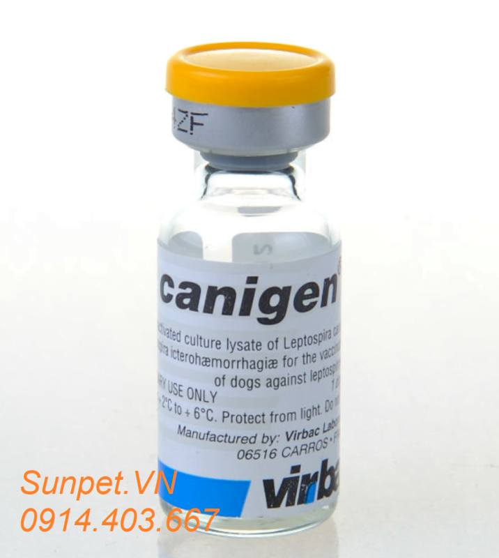 Vaccin phòng 6 bệnh cho chó Canigen DHA2 PPIL