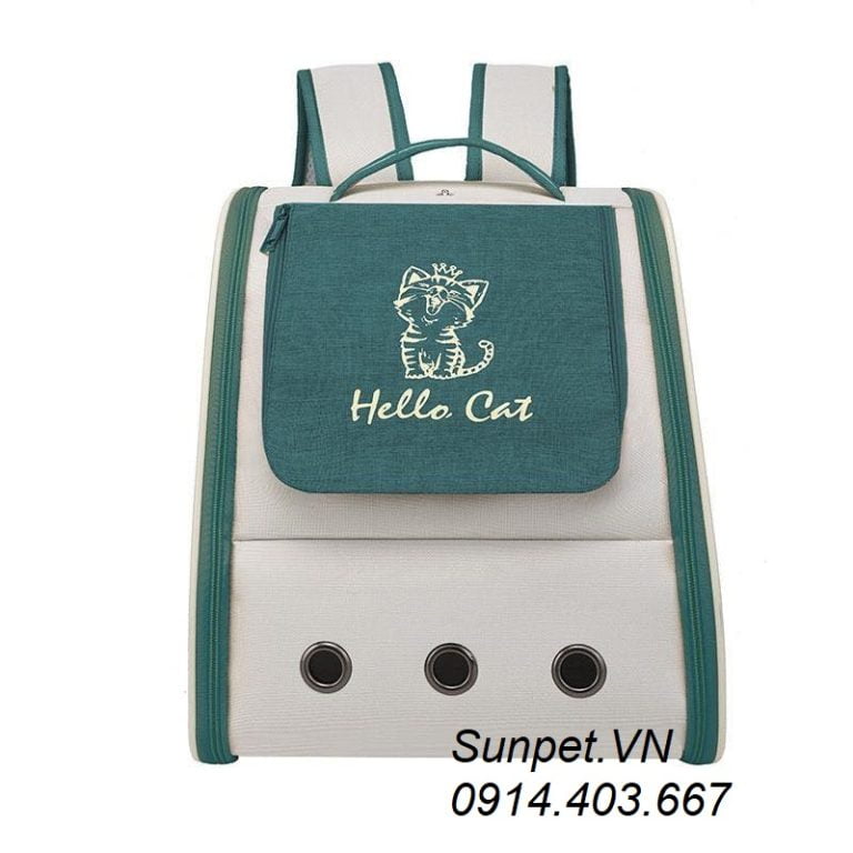 Túi vận chuyển chó mèo Hello Cat, balo cho chó mèo 0914403667